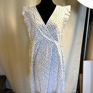 LOFT | Dresses | Nwt Loft Floral Faux Wrap Dress 8p | Poshmark